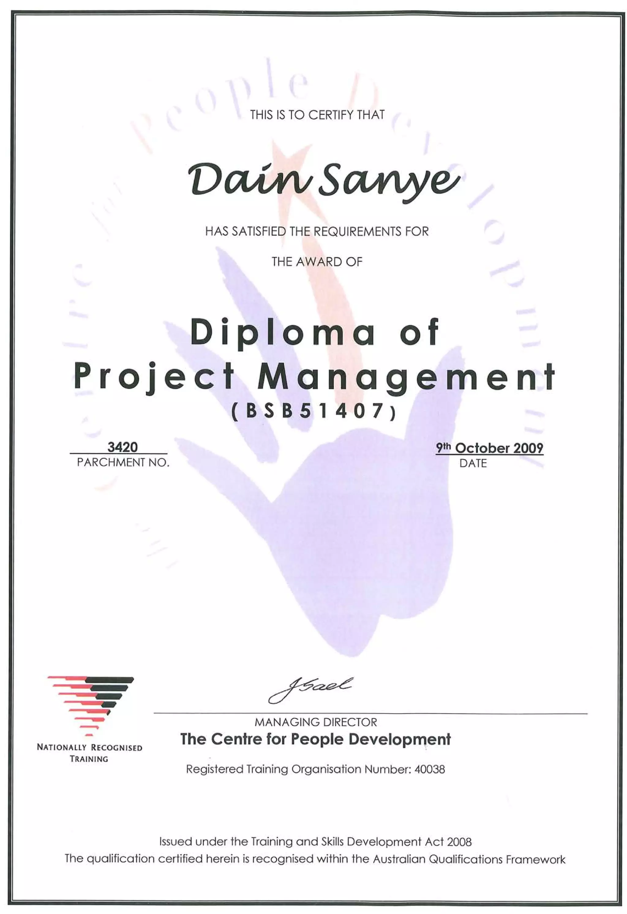 Diploma of Project Management | PDF