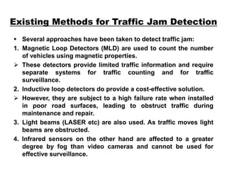 traffic jam detection using image processing | PPTX