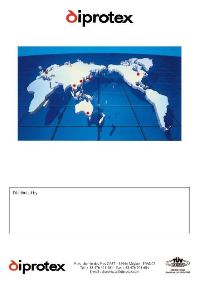 Diprotex brochure 8 p_english | PDF | Jewelry Making | Arts and Crafts