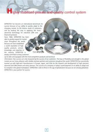 Diprotex catalogue diamond & cbn wheels | PDF
