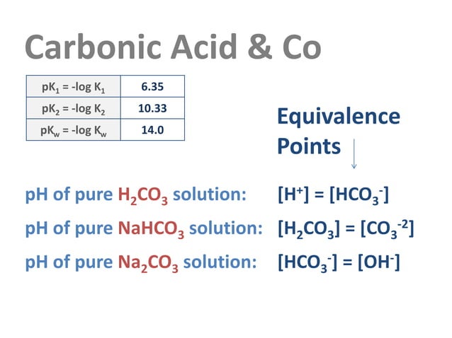 Diprotic Acids and Equivalence Points | PPTX | Chemistry | Science