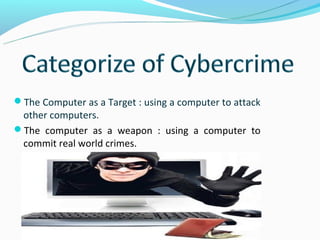 Cyber Crime and Security | PPT