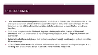 Investor Protection Guideline by SEBI 2000 | PPTX | Stocks and Bonds ...