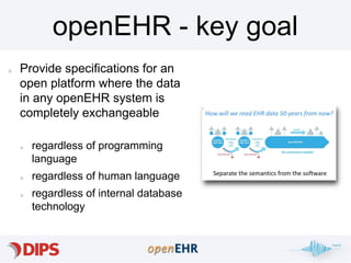 openEHR and DIPS Arena: the 'Best of Breed 3.0' revolution | PPTX