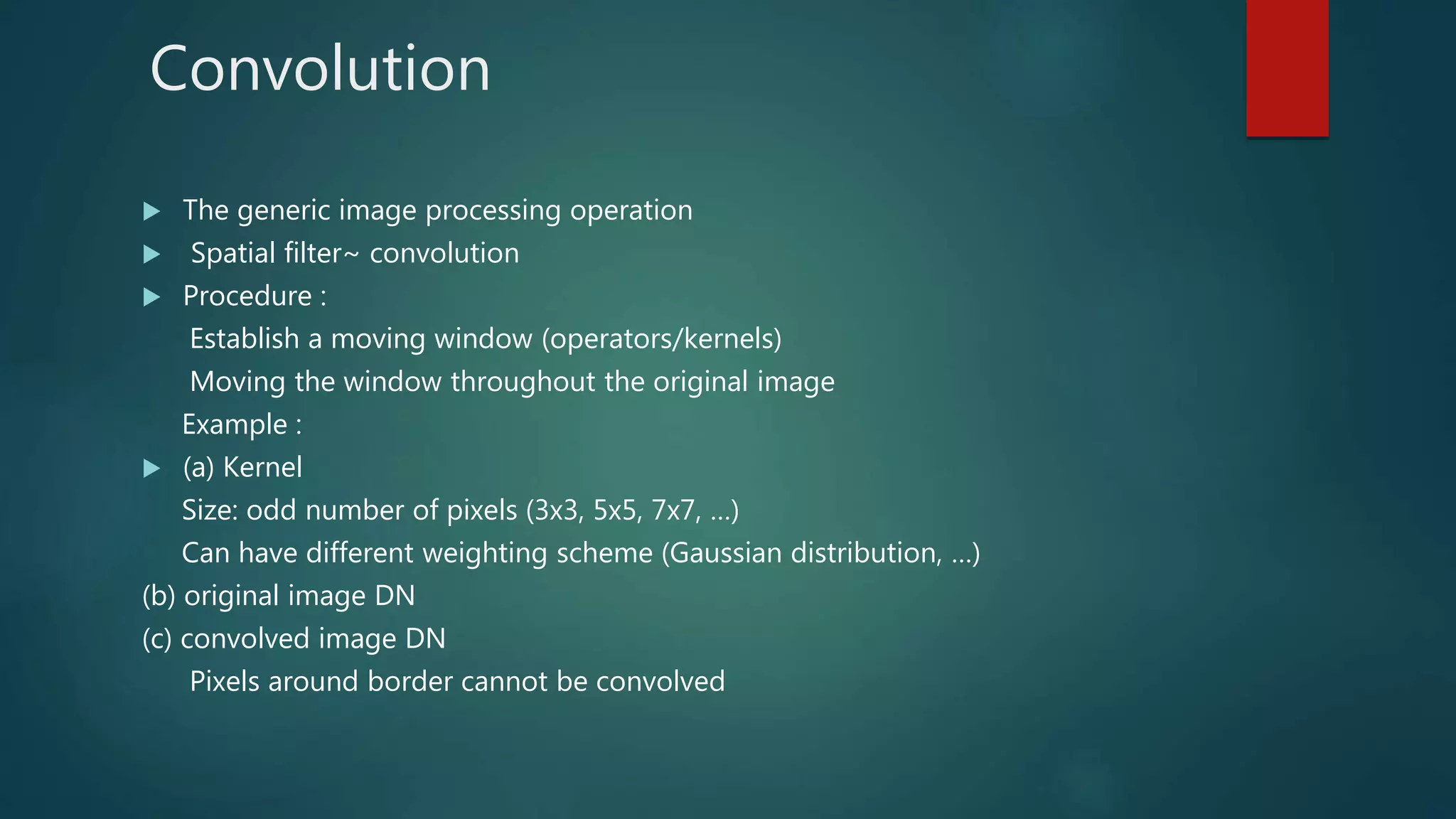 Spatial enhancement techniques | PPTX