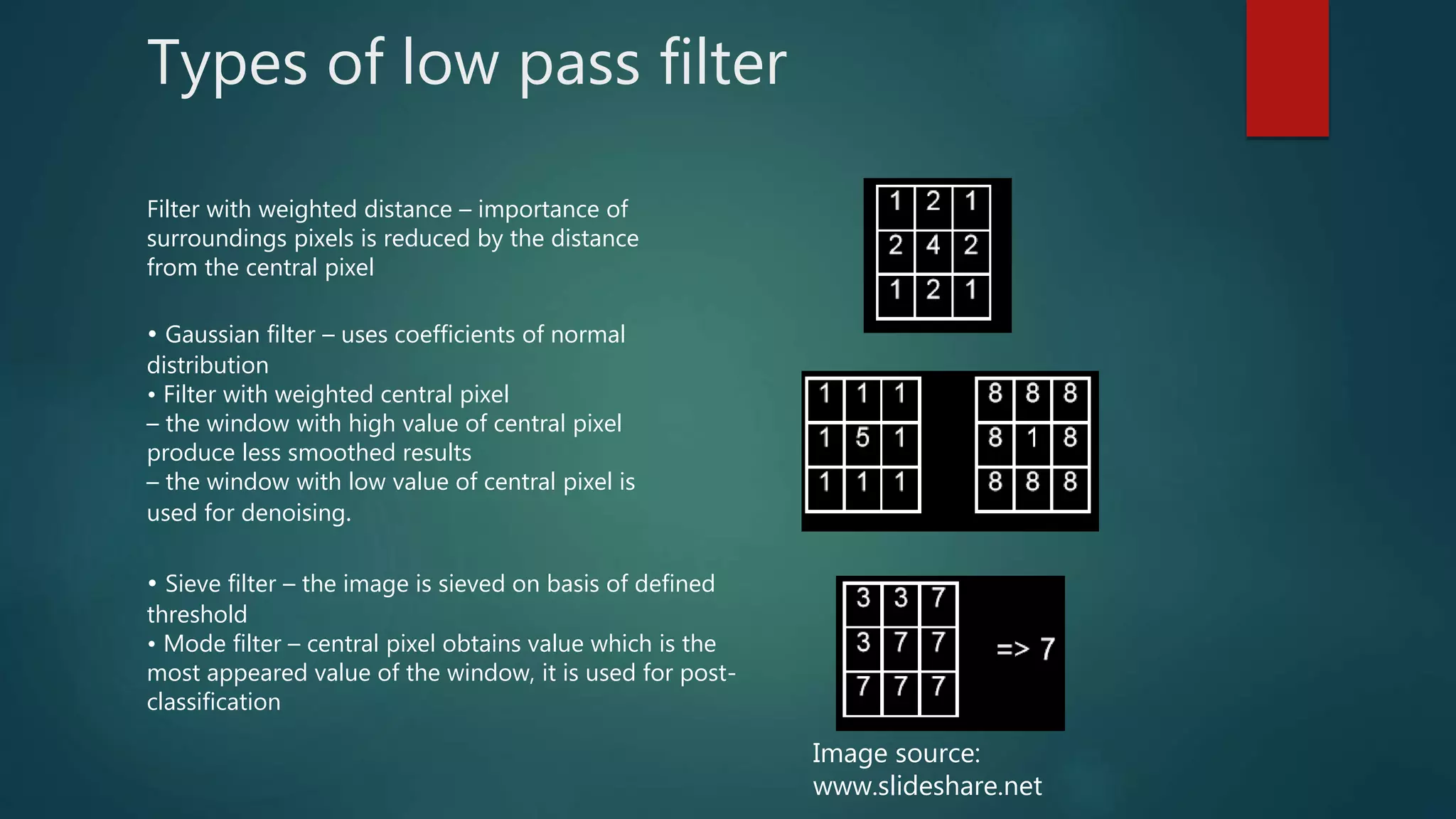 Spatial enhancement techniques | PPTX