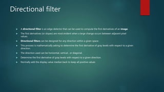 Spatial enhancement techniques | PPTX