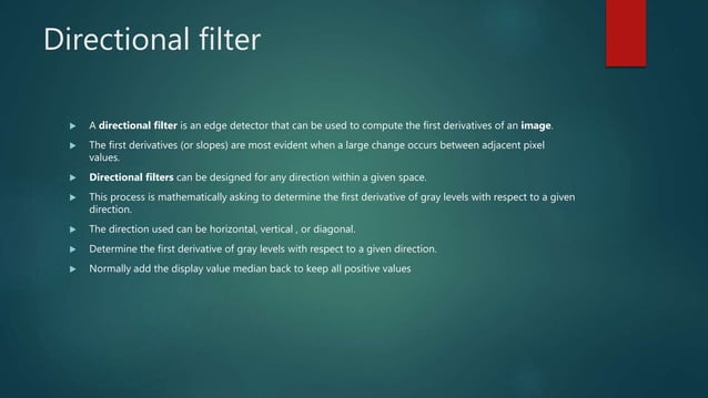 Spatial enhancement techniques | PPTX