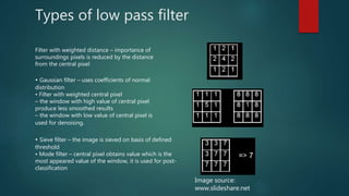 Spatial enhancement techniques | PPTX