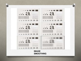 SPATIAL FILTERING IN IMAGE PROCESSING | PPTX