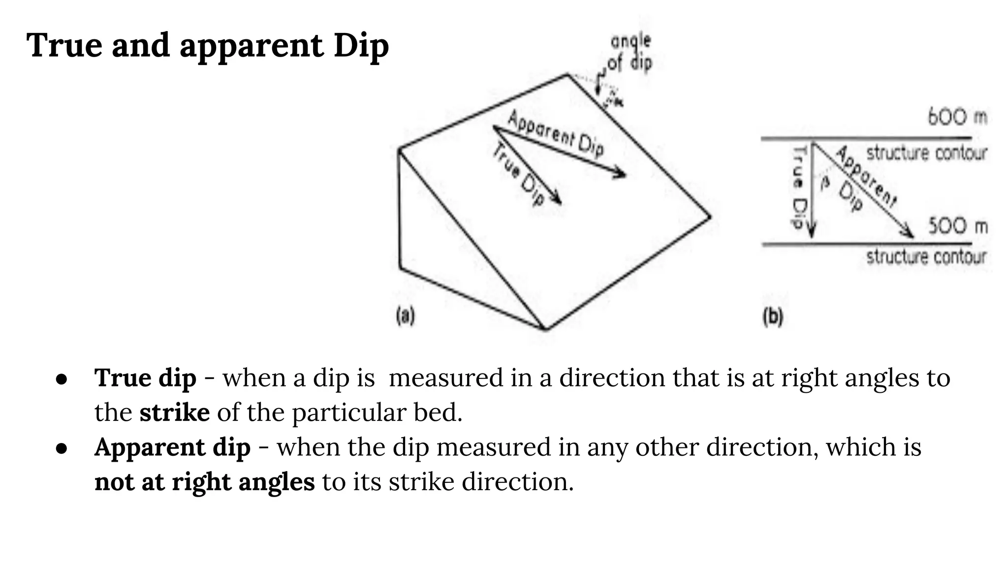 Dip strike outliers and inliers | PDF