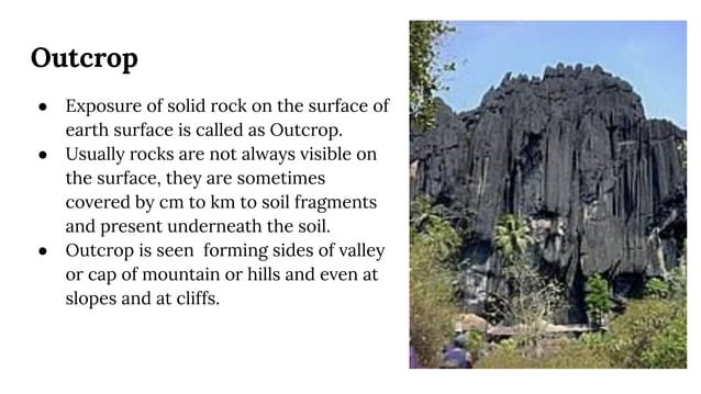 Dip strike outliers and inliers | PDF | Geology | Science