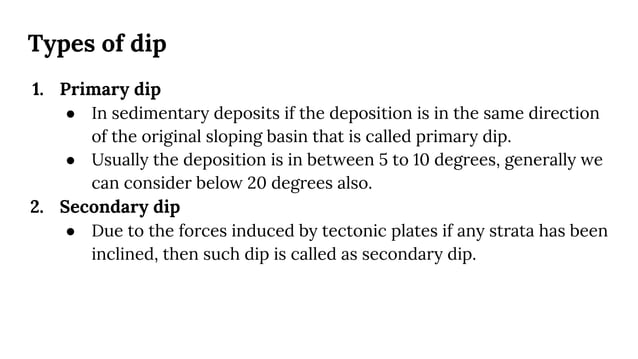 Dip strike outliers and inliers | PDF | Geology | Science
