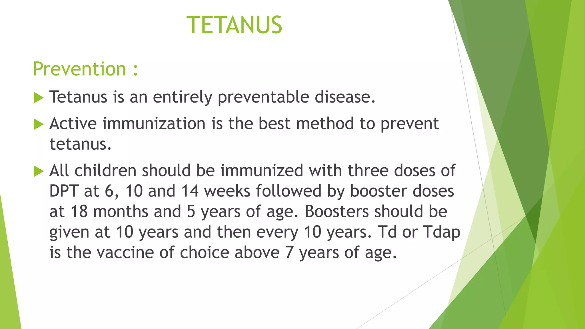 Diptheria ,Pertusis, Tetanus | PDF