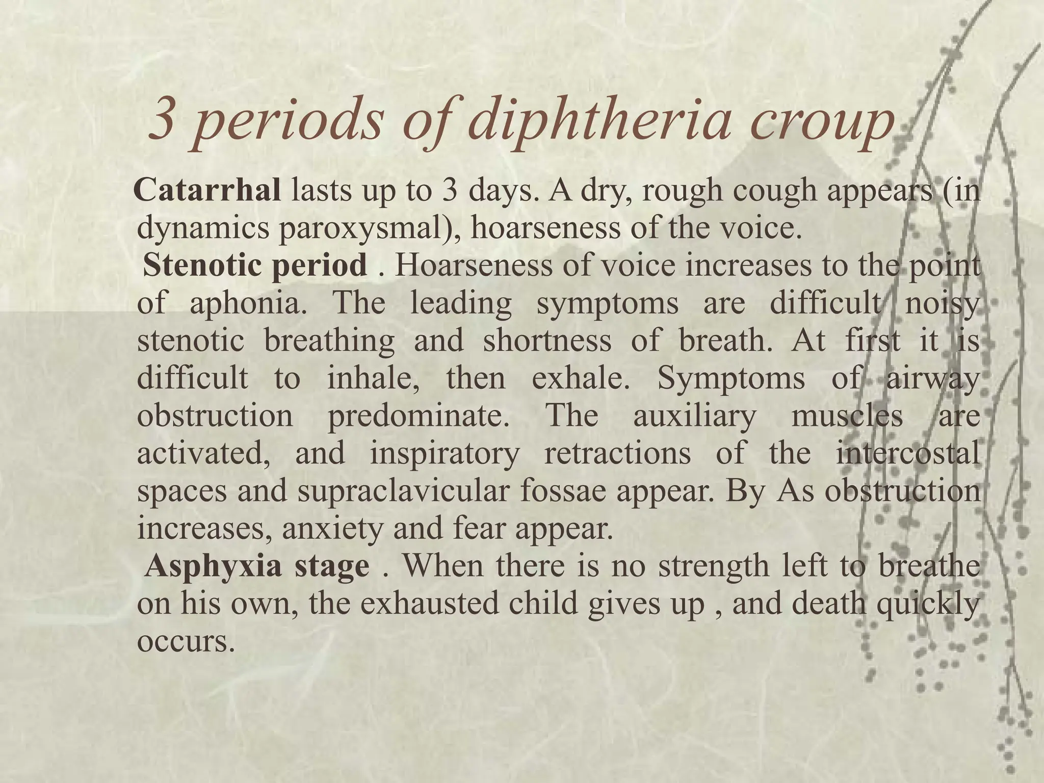 DIPTHERIA IN CHILDREN caused by bacteria | PPTX
