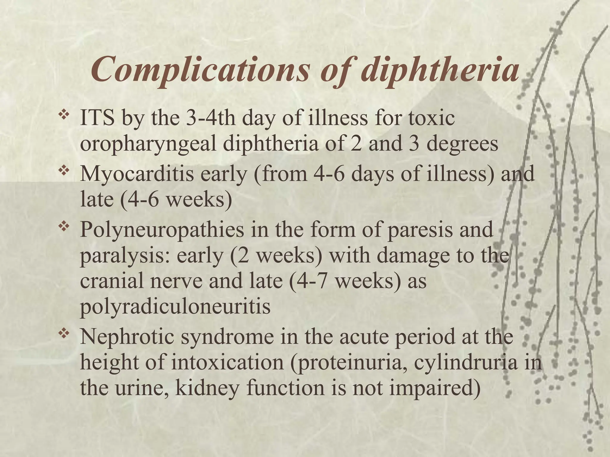 DIPTHERIA IN CHILDREN caused by bacteria | PPTX