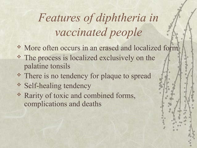 DIPTHERIA IN CHILDREN caused by bacteria | PPT