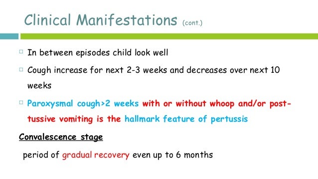 Diptheria & pertussis