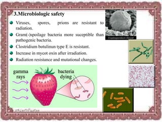 Irradiation in foods processing | PPTX