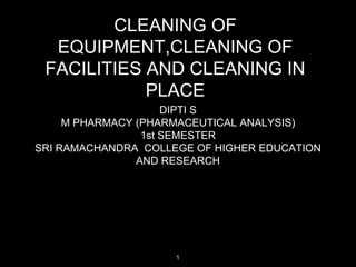 Dipti cleaning ppt | PPTX
