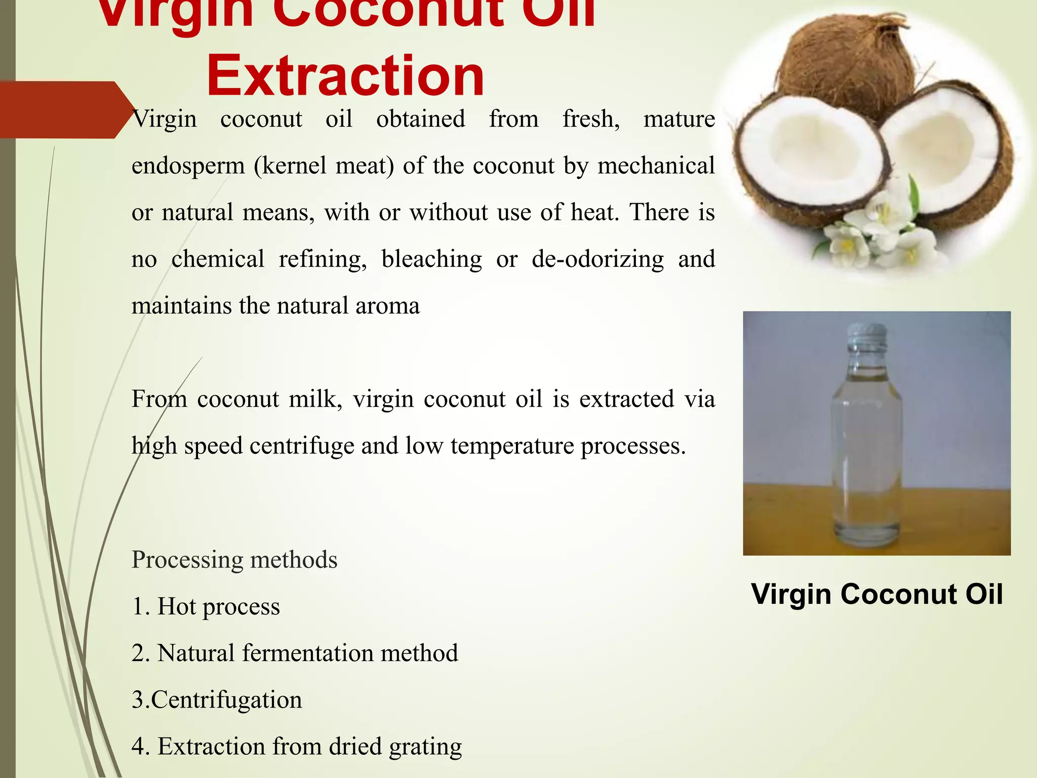 Coconut processing | PPTX