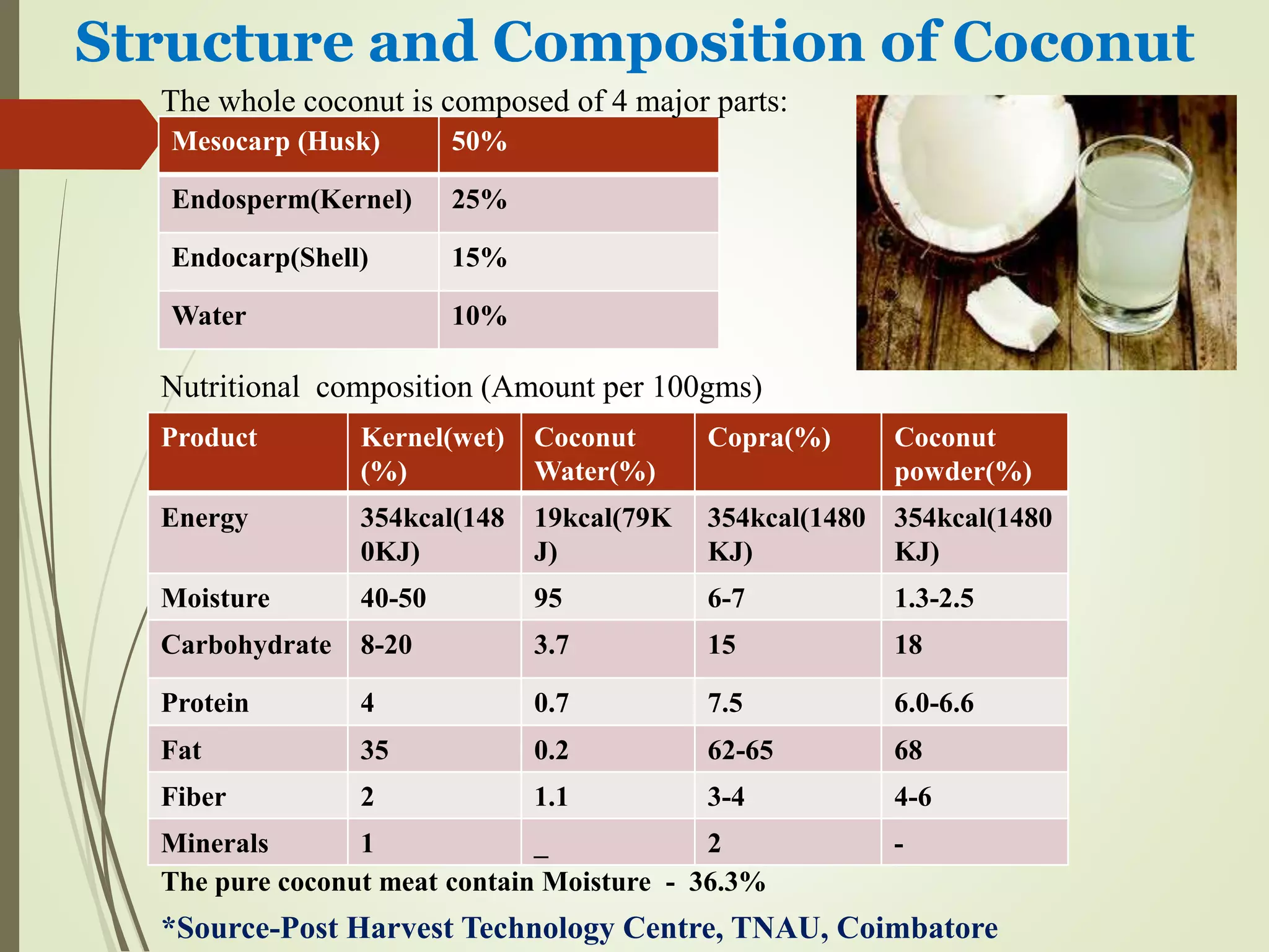 Coconut processing | PPTX