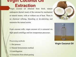 Coconut processing | PPTX