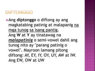 DIPTONGGO AT KLASTER.pptx