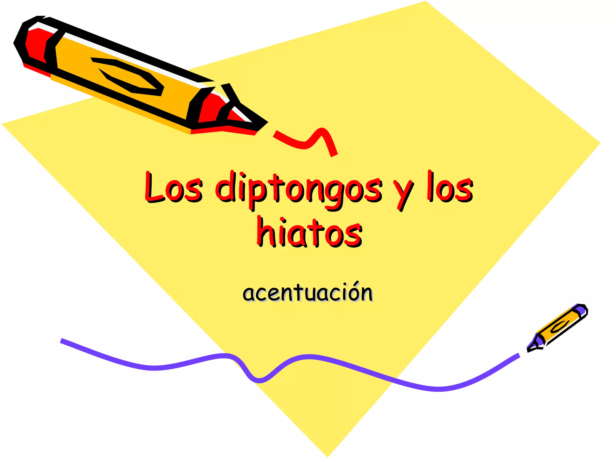 Diptongos E Hiatos | PPT