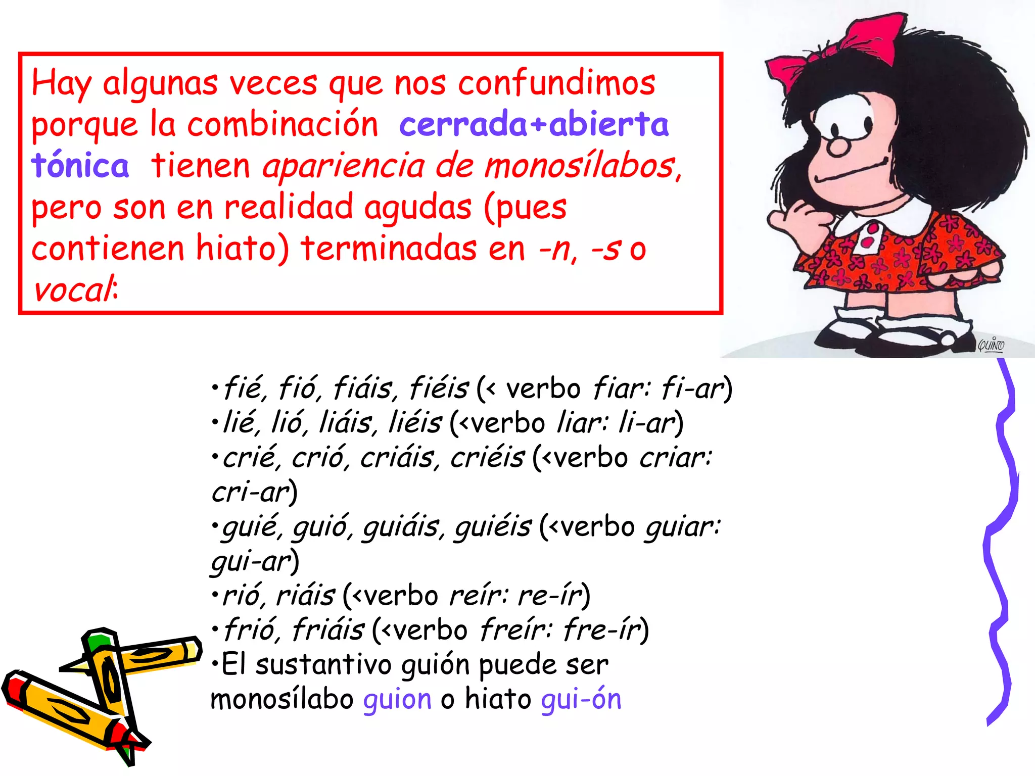 Diptongos E Hiatos | PPT