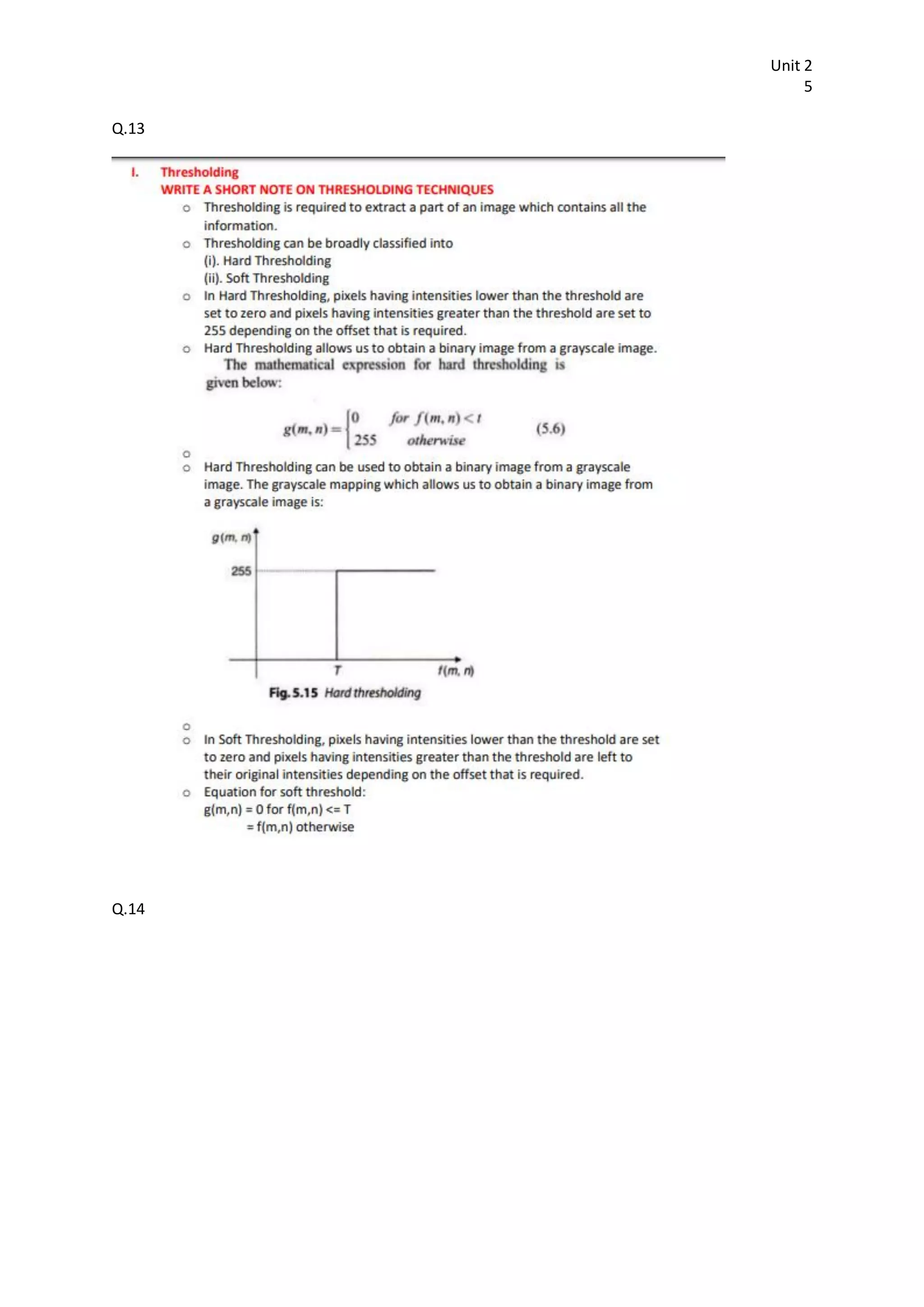 TYBSC (CS) SEM 6- DIGITAL IMAGE PROCESSING | PDF