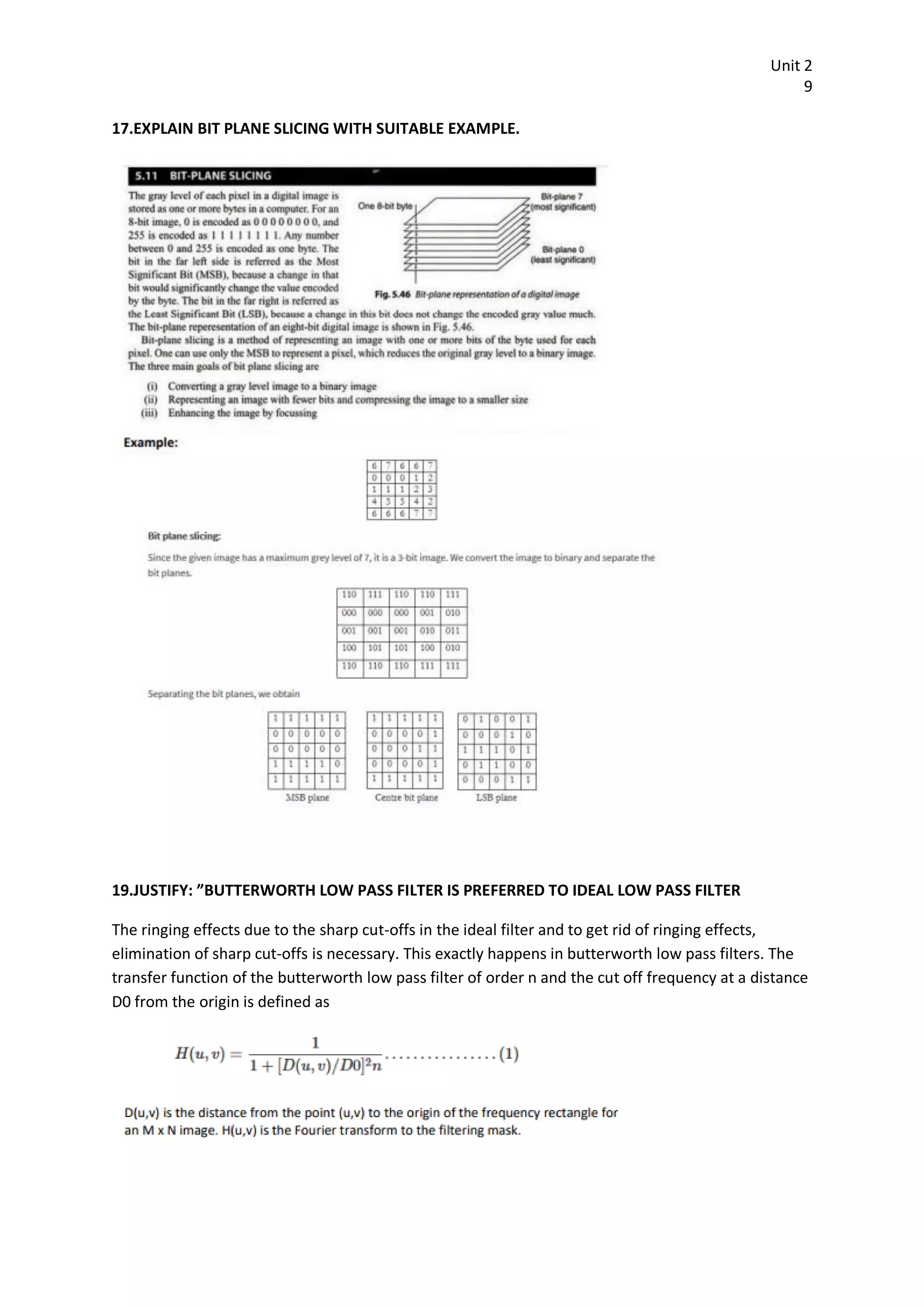 TYBSC (CS) SEM 6- DIGITAL IMAGE PROCESSING | PDF
