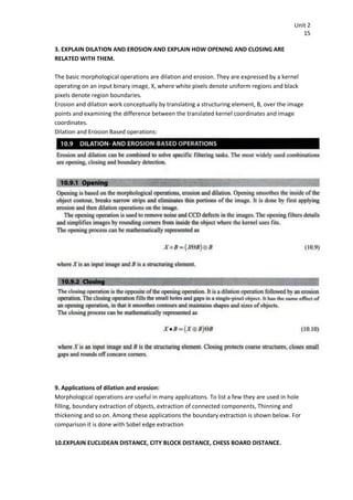 TYBSC (CS) SEM 6- DIGITAL IMAGE PROCESSING | PDF