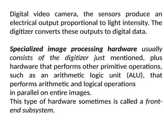 Introduction to Elements of Digital image processing | PPTX