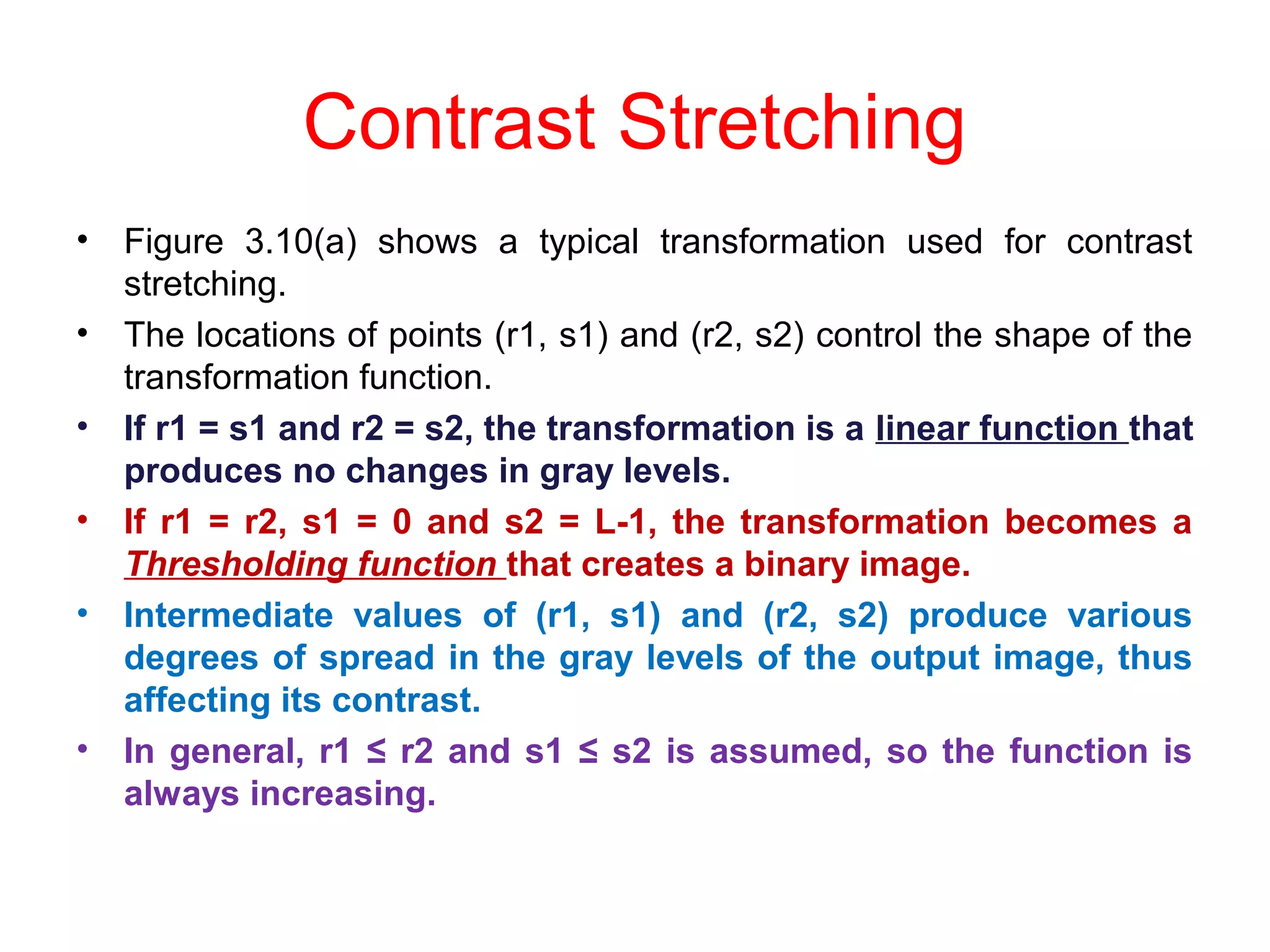 Image enhancement | PPT