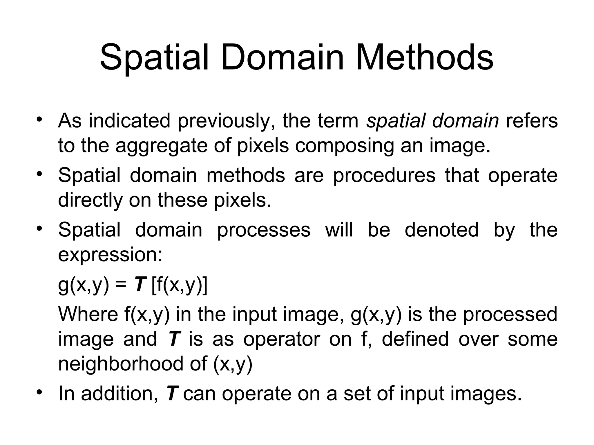 Image enhancement | PPT