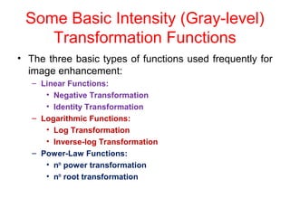 Image enhancement | PPT