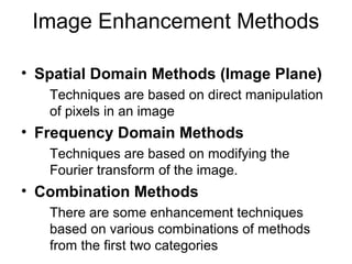 Image enhancement | PPT