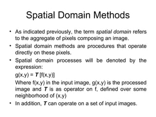 Image enhancement | PPT