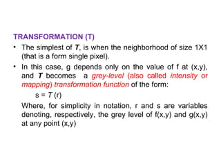 Image enhancement | PPT