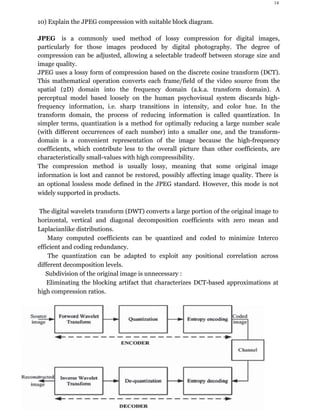 TYBSC (CS) SEM 6- DIGITAL IMAGE PROCESSING | PDF