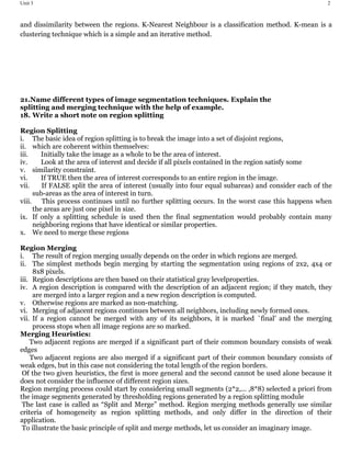 TYBSC (CS) SEM 6- DIGITAL IMAGE PROCESSING | PDF