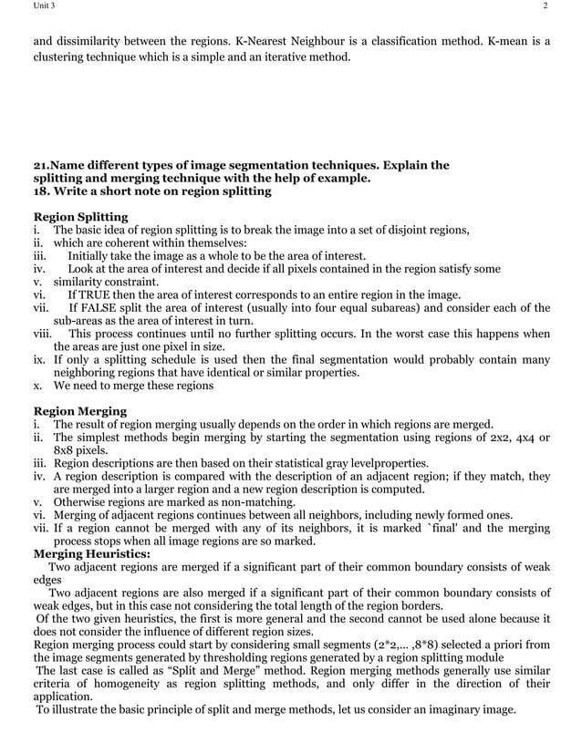 TYBSC (CS) SEM 6- DIGITAL IMAGE PROCESSING | PDF