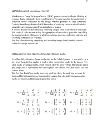 TYBSC (CS) SEM 6- DIGITAL IMAGE PROCESSING | PDF