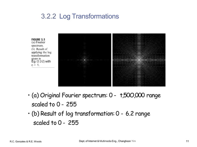 Image Enhancement in Spatial Frequency Domain | PPTX