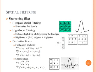 Digital Image Processing Fundamental | PPTX