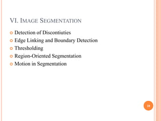 Digital Image Processing Fundamental | PPTX