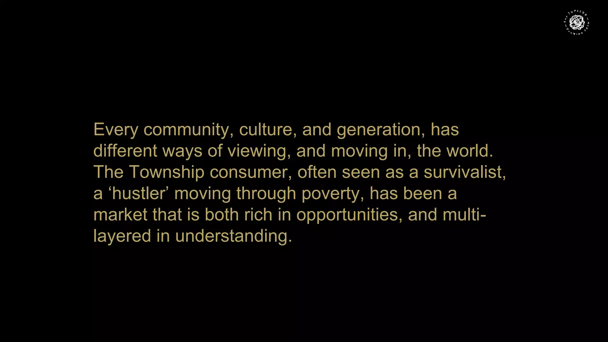 South African Township Shoppers | PPT