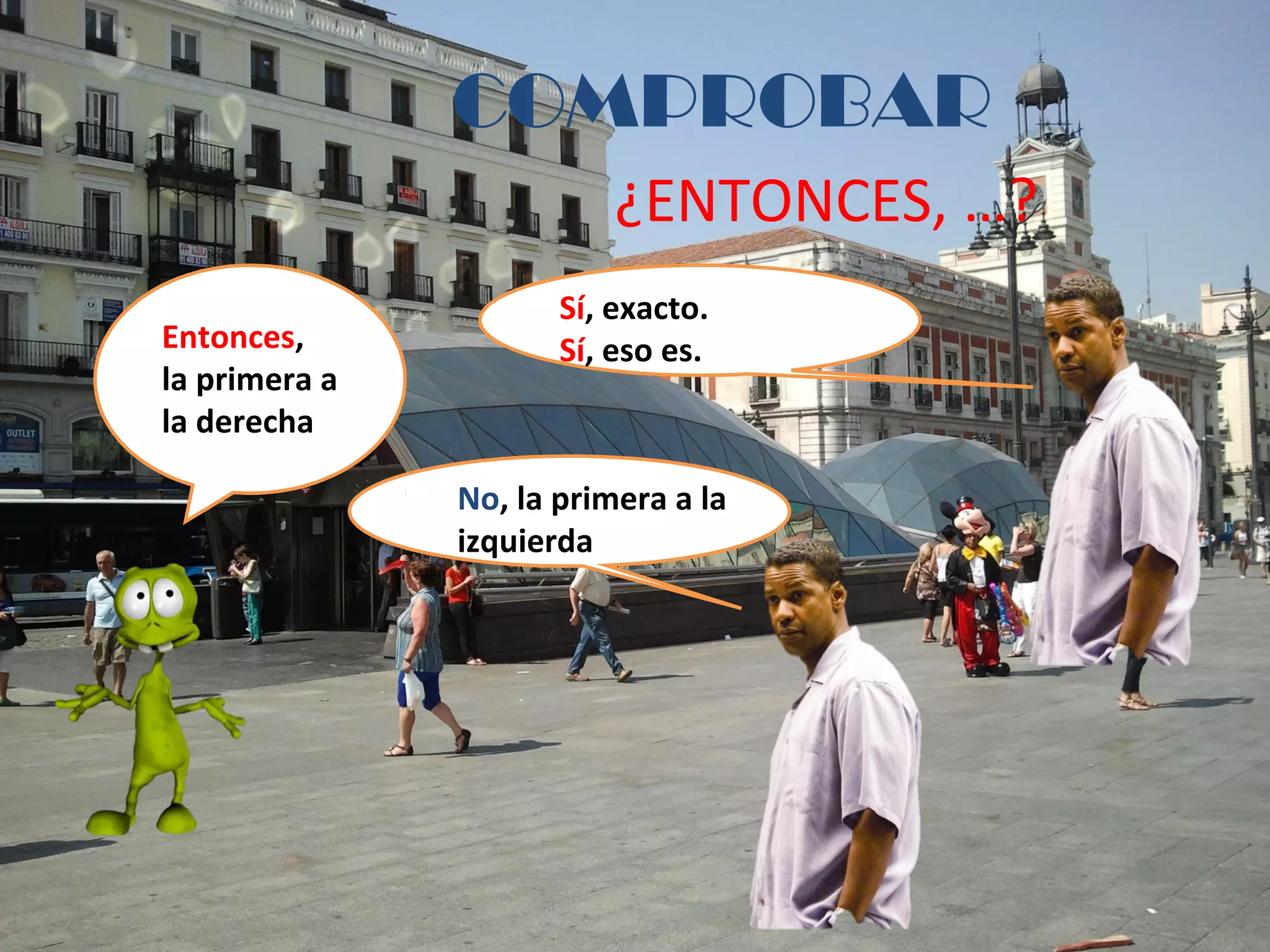 Aprende a dar y comprender direcciones en español nivel A1-A2 | PPT