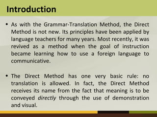 Direct Method | PPT